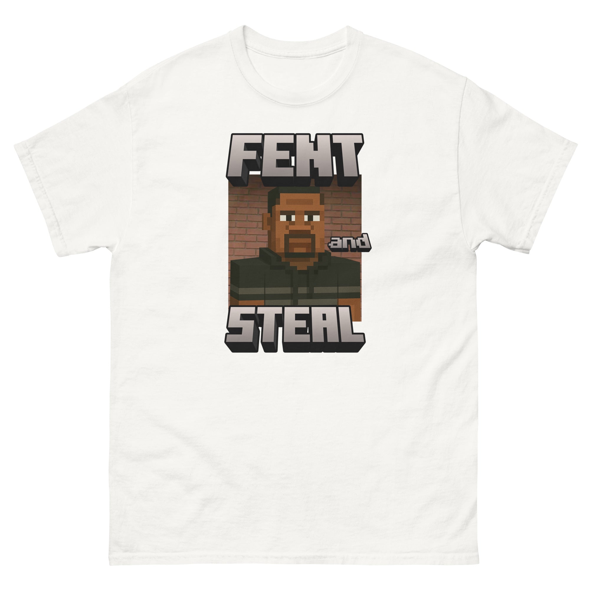 Fent and Steal George Floyd Minecraft T-Shirt