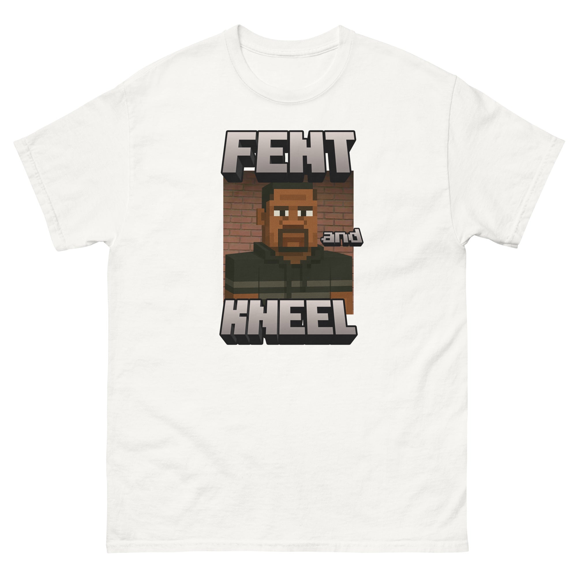 Fent and Kneel George Floyd Minecraft T-Shirt